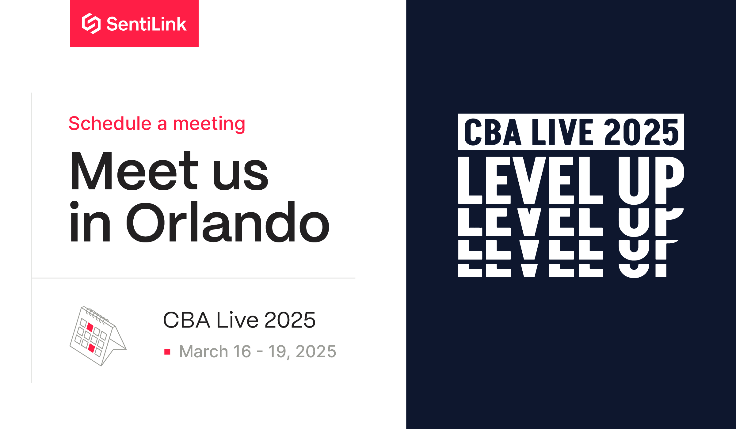 Meet SentiLink at 2025 CBA LIVE