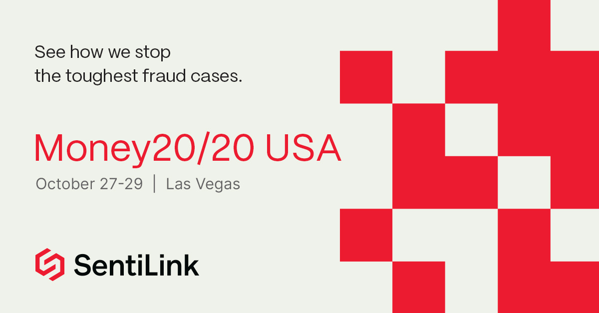 SentiLink at Money20/20 USA - October 27-30, 2024